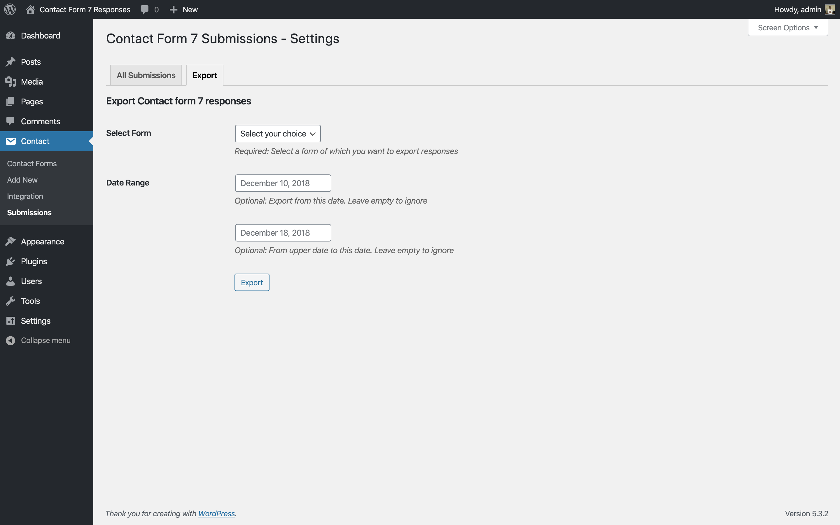 Contact Form 7 Submissions by pluginbazar | CodeCanyon