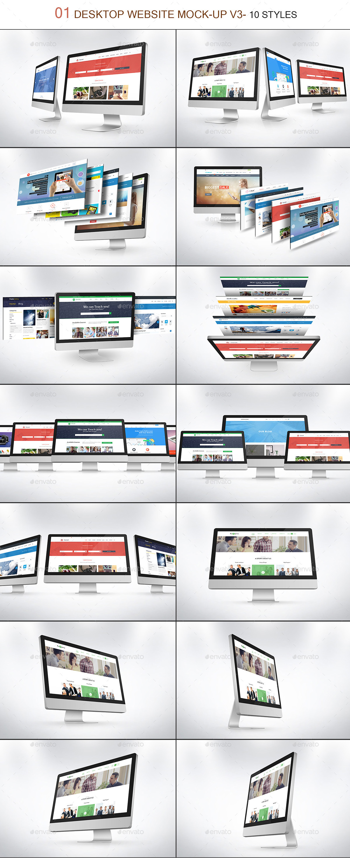 Website Mock-Up Bundle 04, Graphics | GraphicRiver