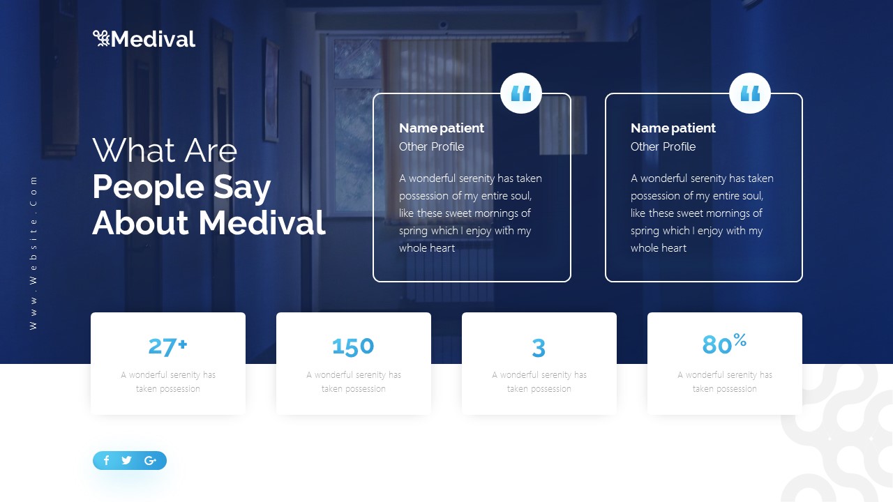 Medival Health Presentation Keynote Template, Presentation Templates