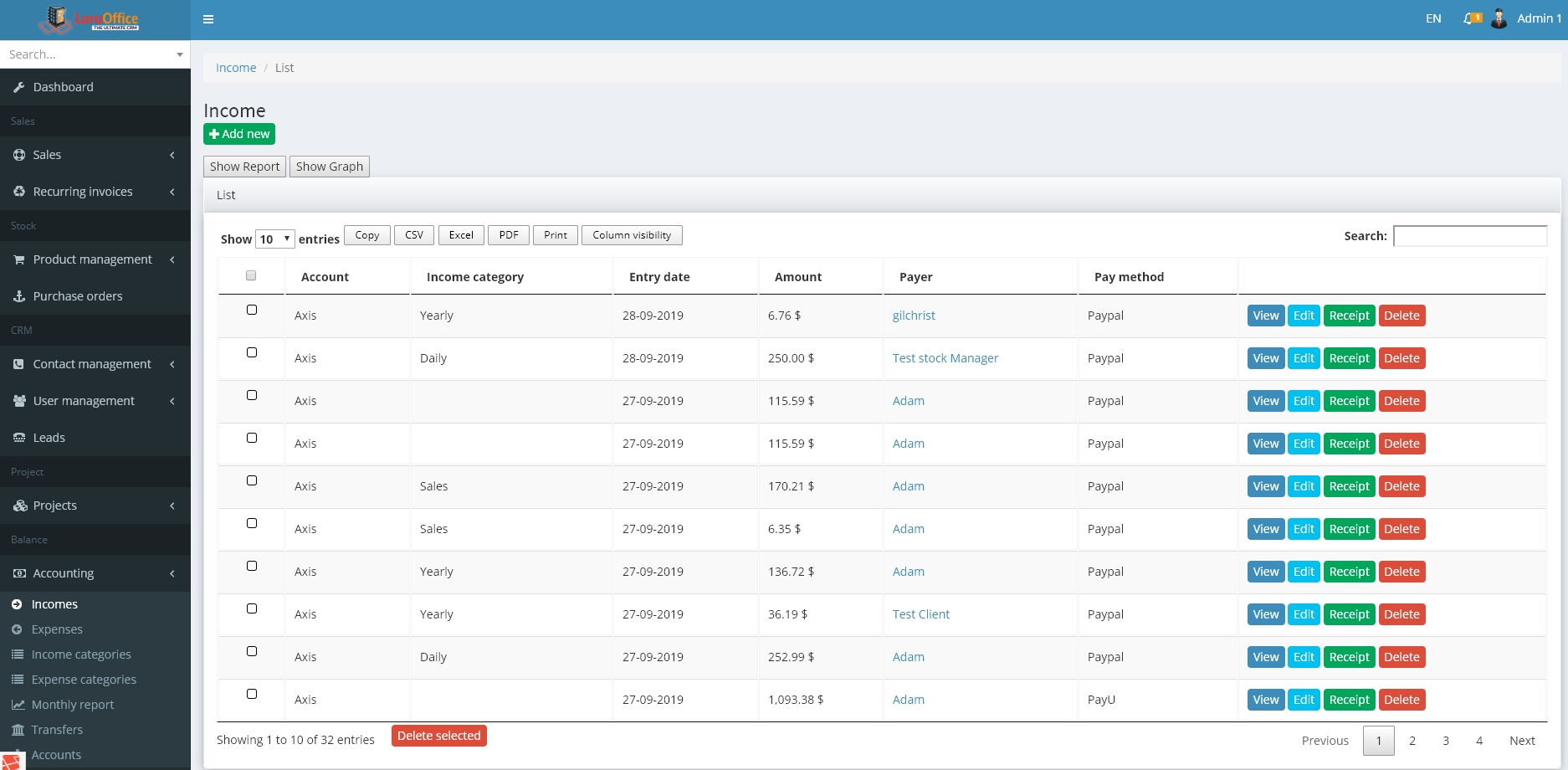 LaraOffice Ultimate CRM and Project Management System by DigiSamaritan