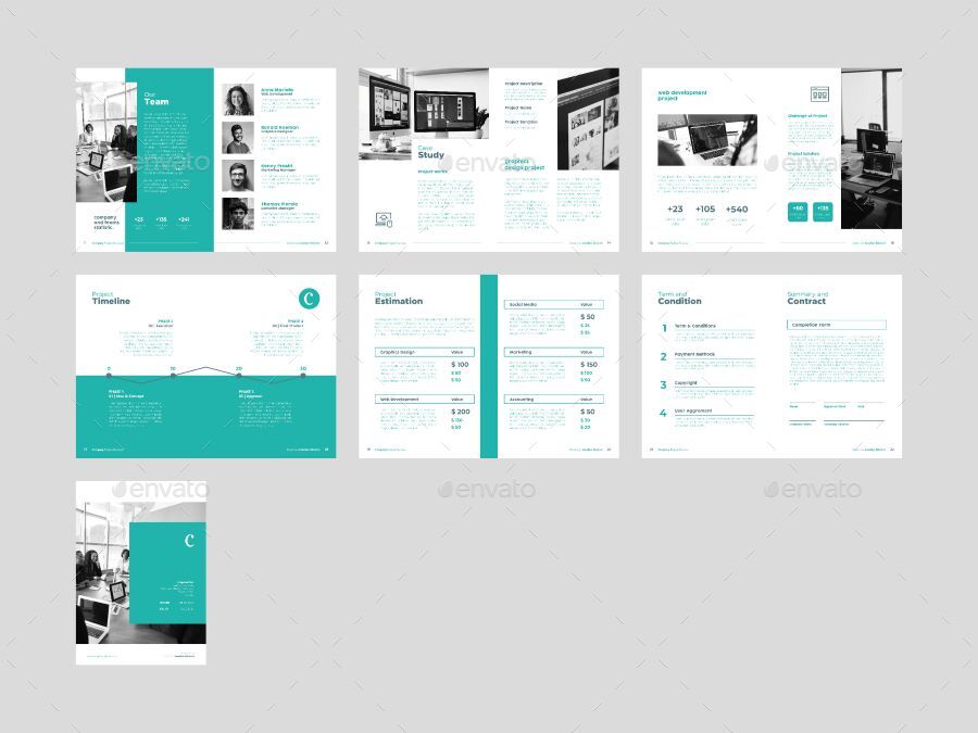 Company Project Proposal Vol. 4, Print Templates | GraphicRiver