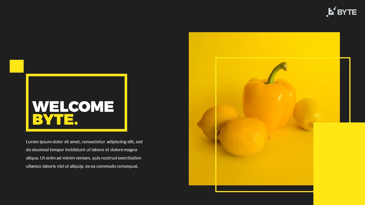 Byte Creative Presentation Template by dijimedia | GraphicRiver