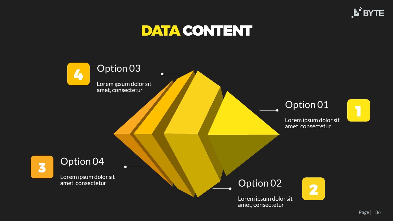 Byte Creative Presentation Template by dijimedia | GraphicRiver