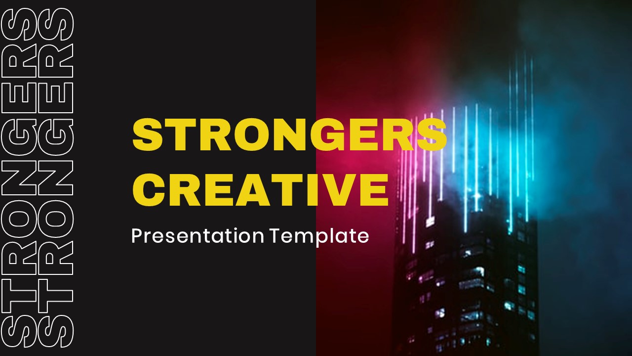Strongers Creative Powerpoint Template, Presentation Templates ...
