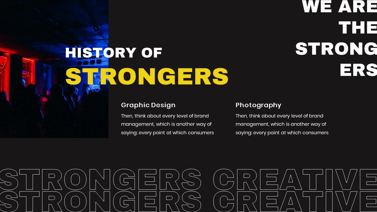 Strongers Creative Powerpoint Template, Presentation Templates ...