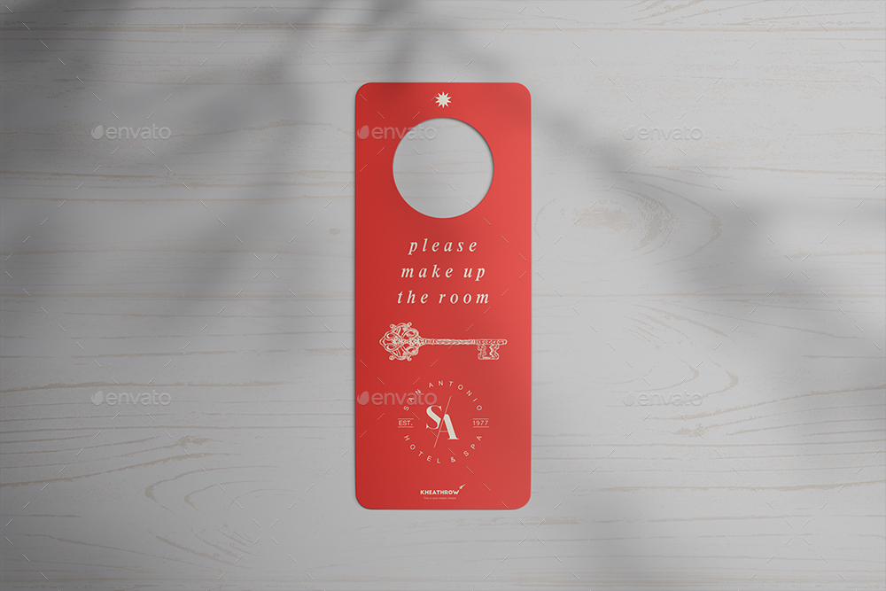 Door Handle Signage Mock-Ups Vol.1, Graphics | GraphicRiver