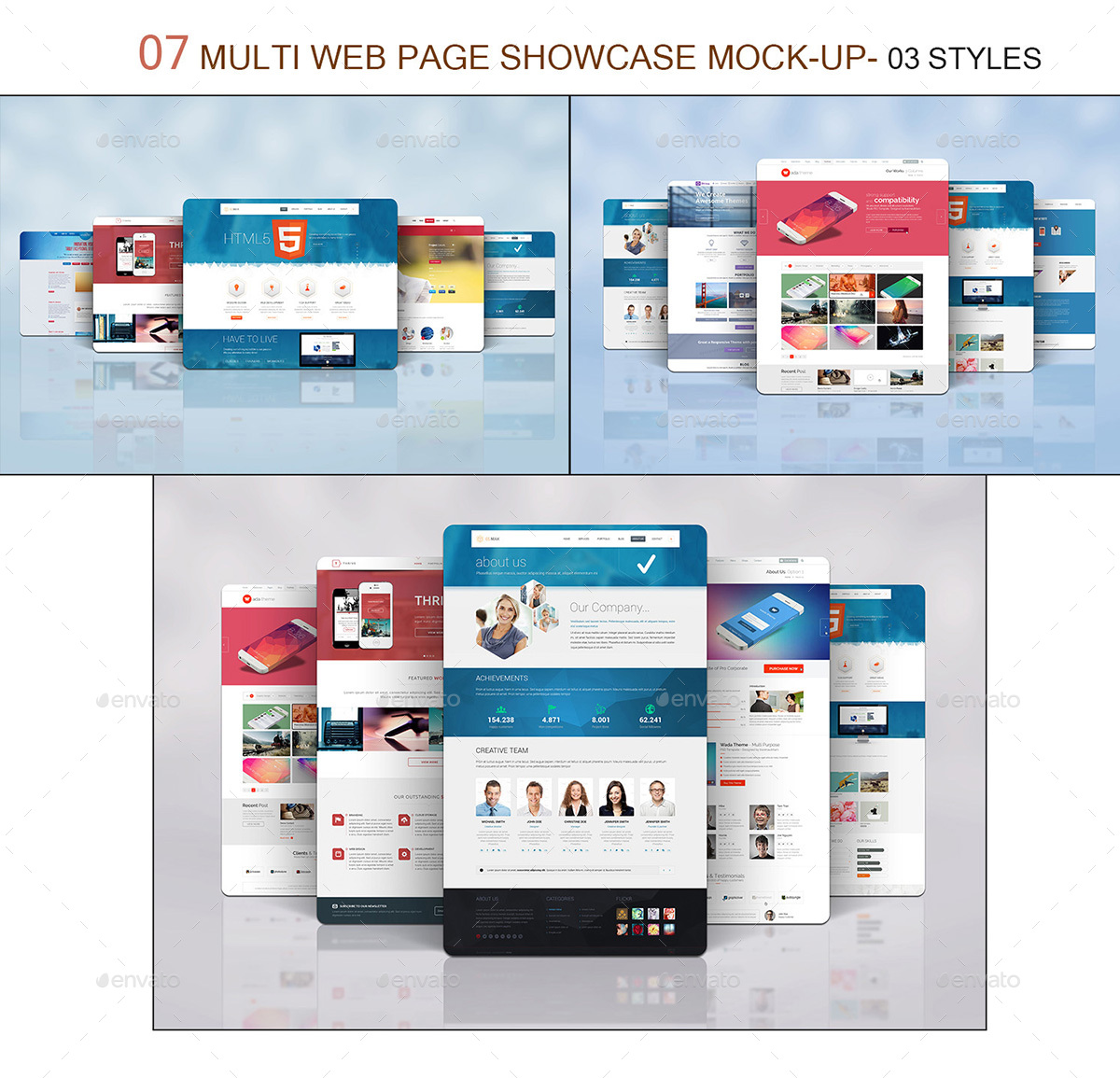 Website Mock-Up Bundle 05, Graphics | GraphicRiver