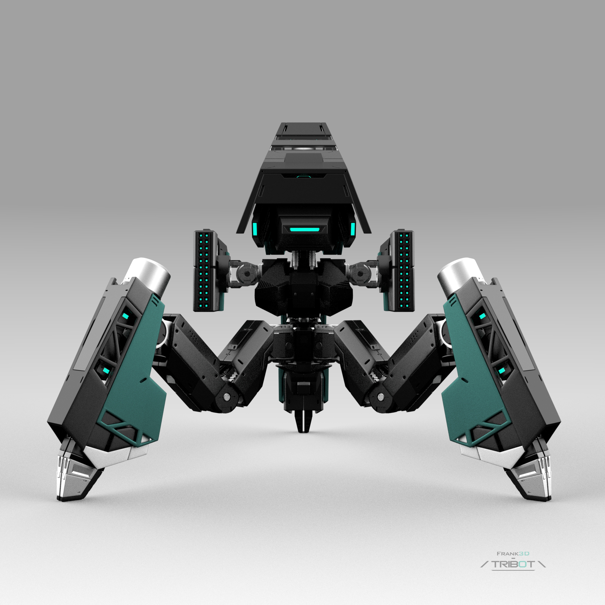 Tribot 101F by Fwcolbert3D | 3DOcean