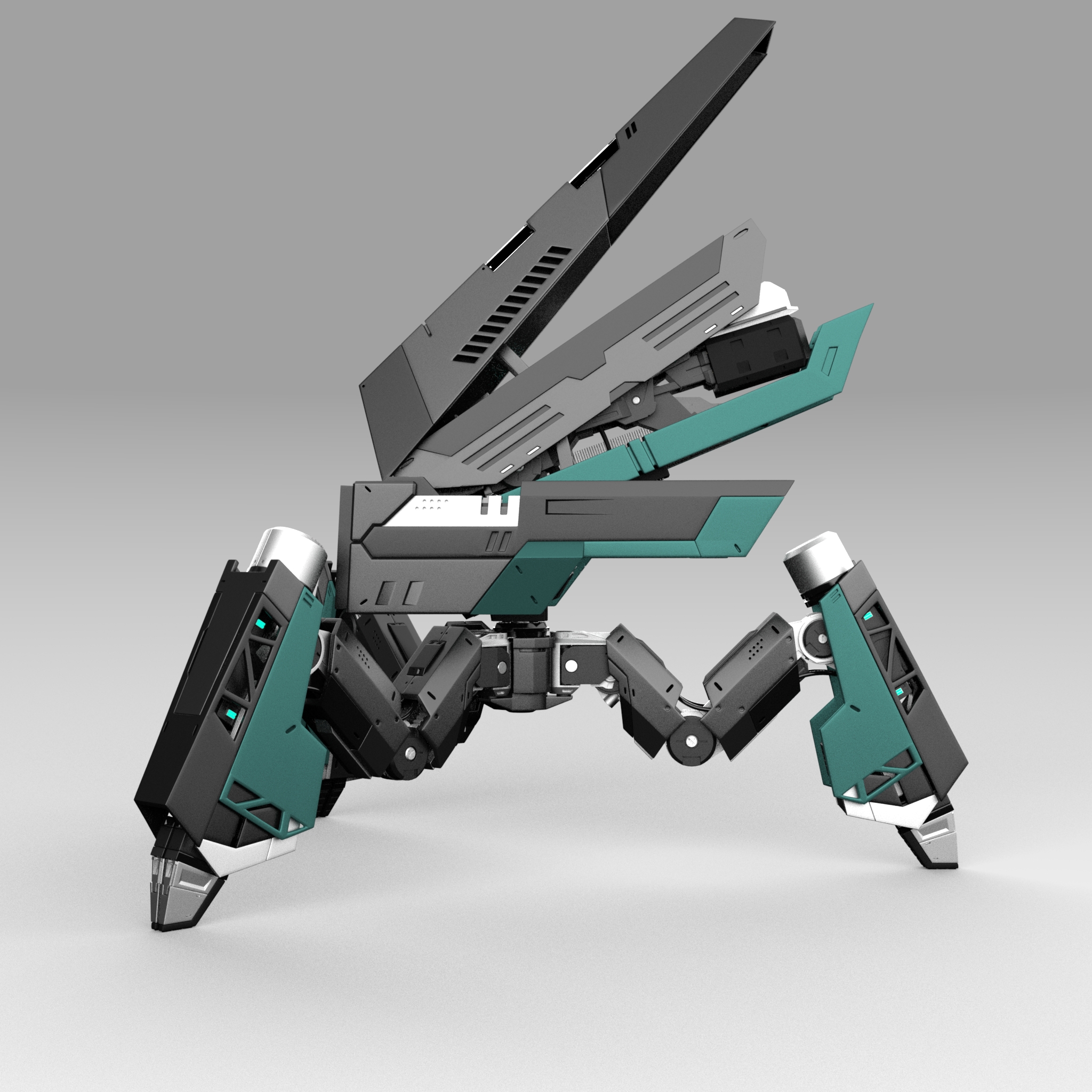 Tribot 101F by Fwcolbert3D | 3DOcean