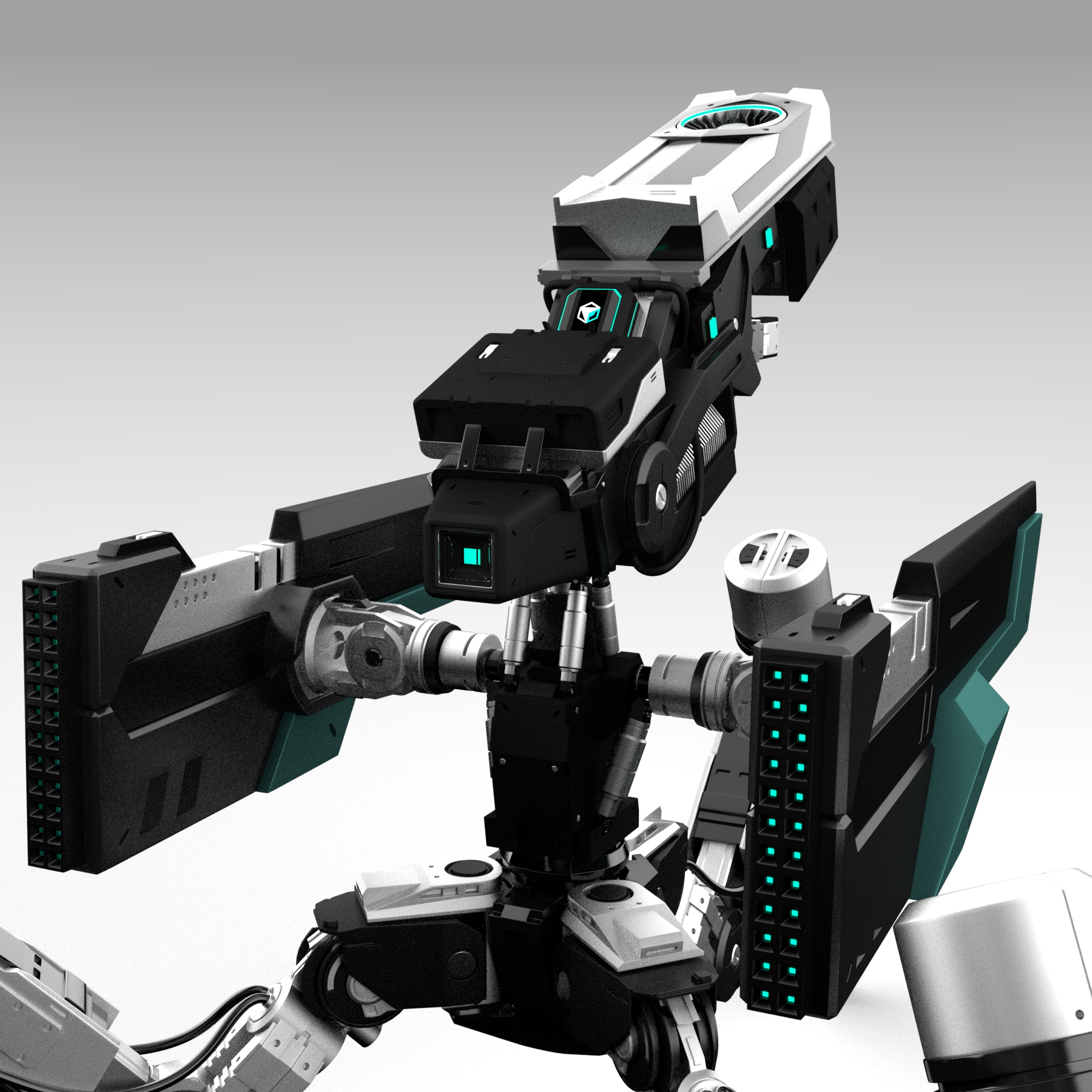 Tribot 101F by Fwcolbert3D | 3DOcean
