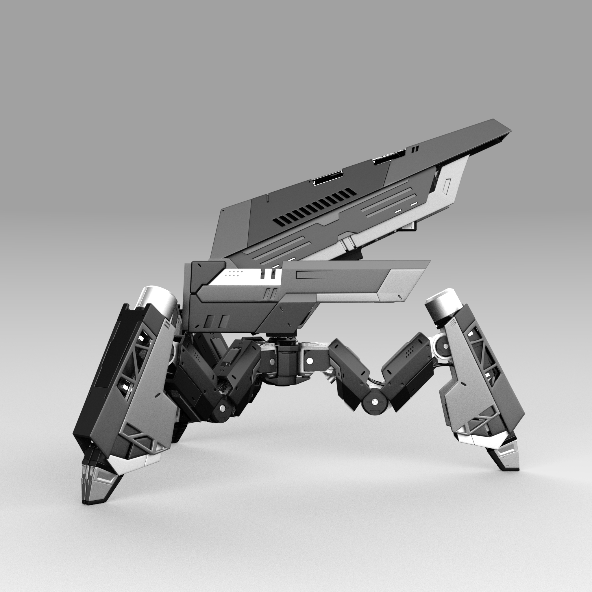 Tribot 102F by Fwcolbert3D | 3DOcean