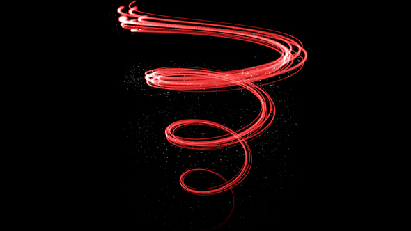 Flying Light Streaks, Motion Graphics | VideoHive