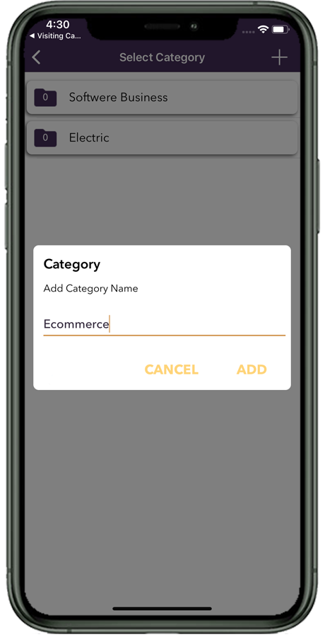 Business Card Holder IOS (Swift) by UnikAppsLight | CodeCanyon