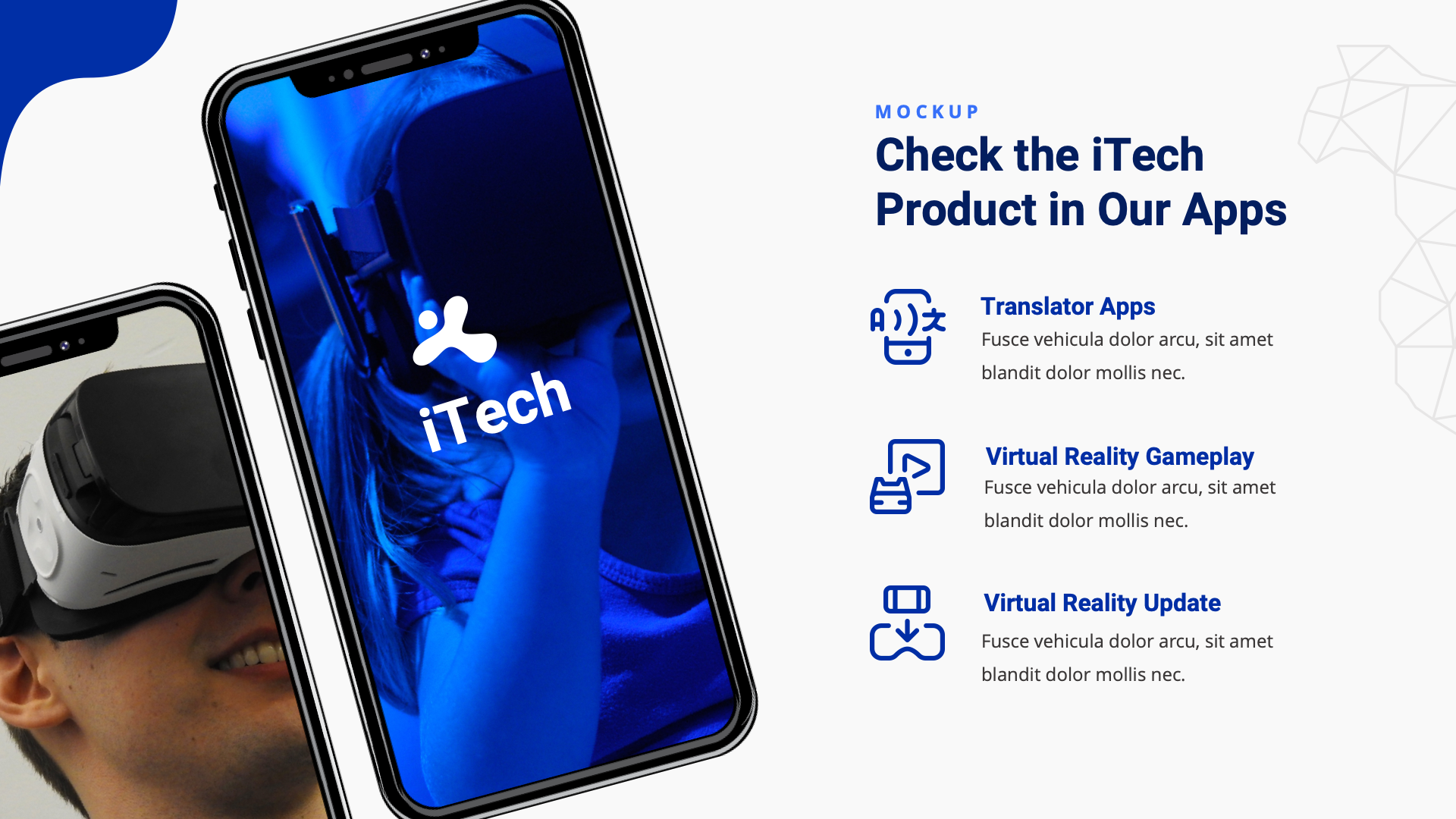 iTech - IT Solutions & Services Powerpoint Template, Presentation Templates
