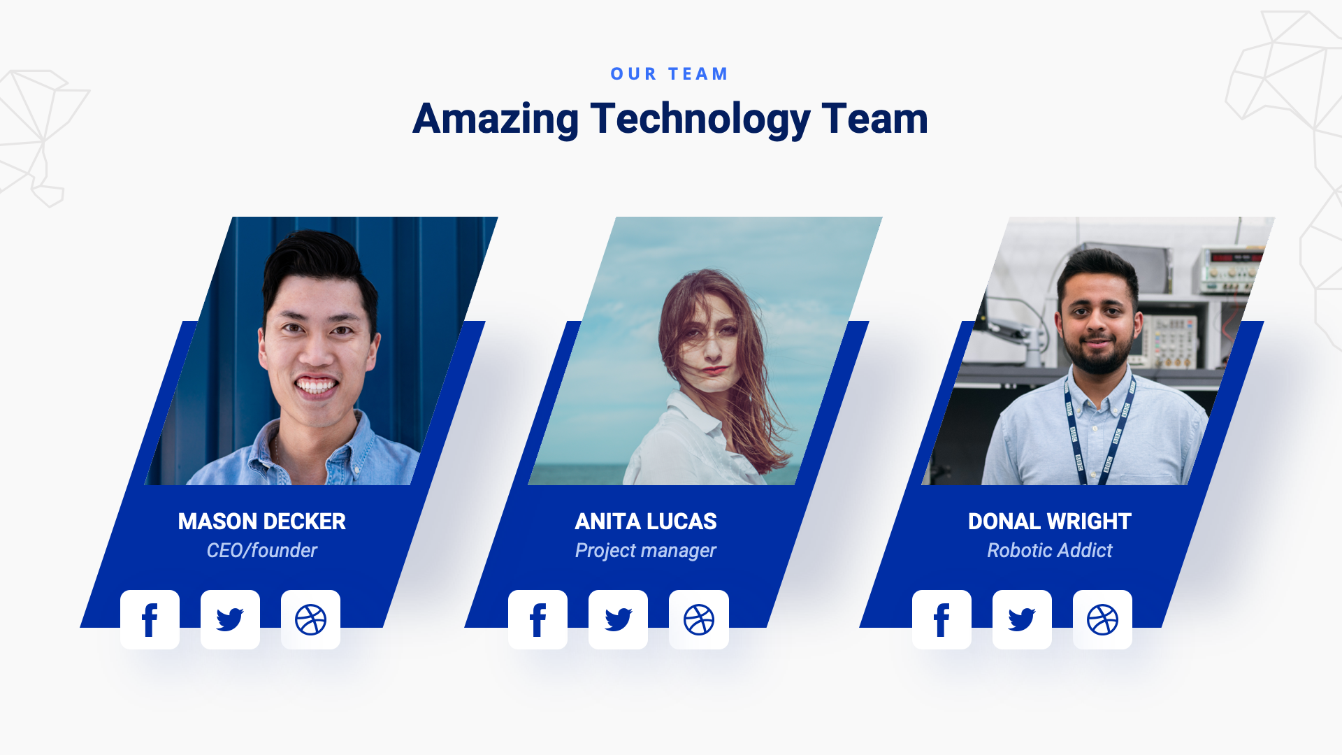 iTech - IT Solutions & Services Keynote Template, Presentation Templates