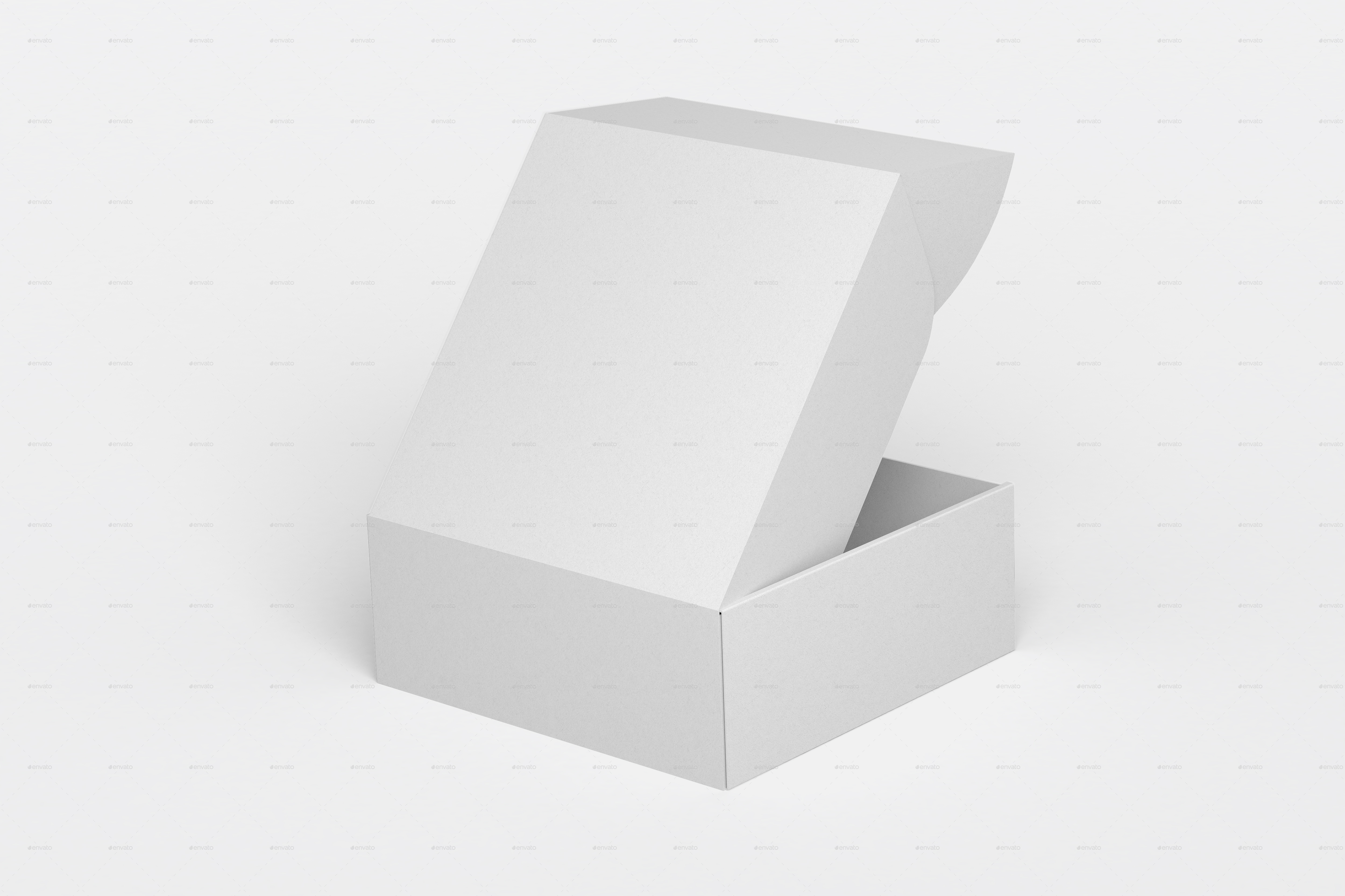 Square Box Package Mockup, Graphics | GraphicRiver
