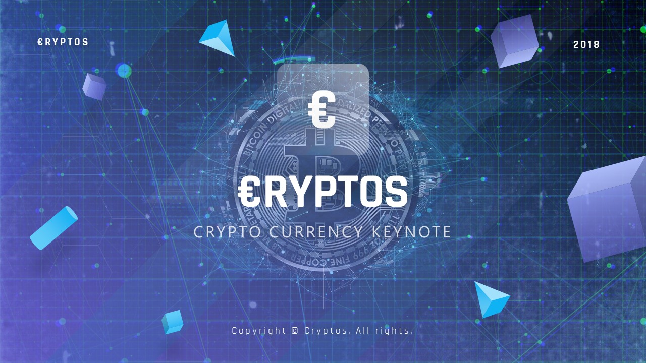 Cryptos - Crypto Currency Keynote Presentation Template, Presentation ...