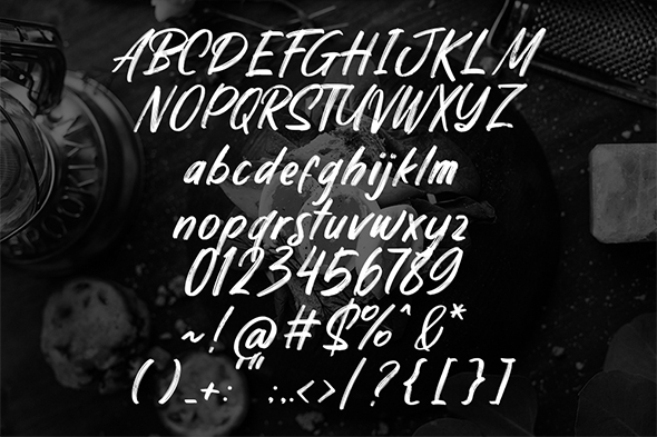 Quizine - Culinary Brush Font, Fonts | GraphicRiver