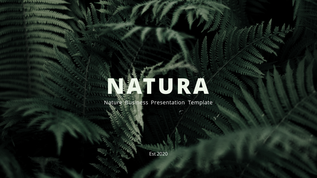 Natura - Nature PowerPoint Template, Presentation Templates | GraphicRiver
