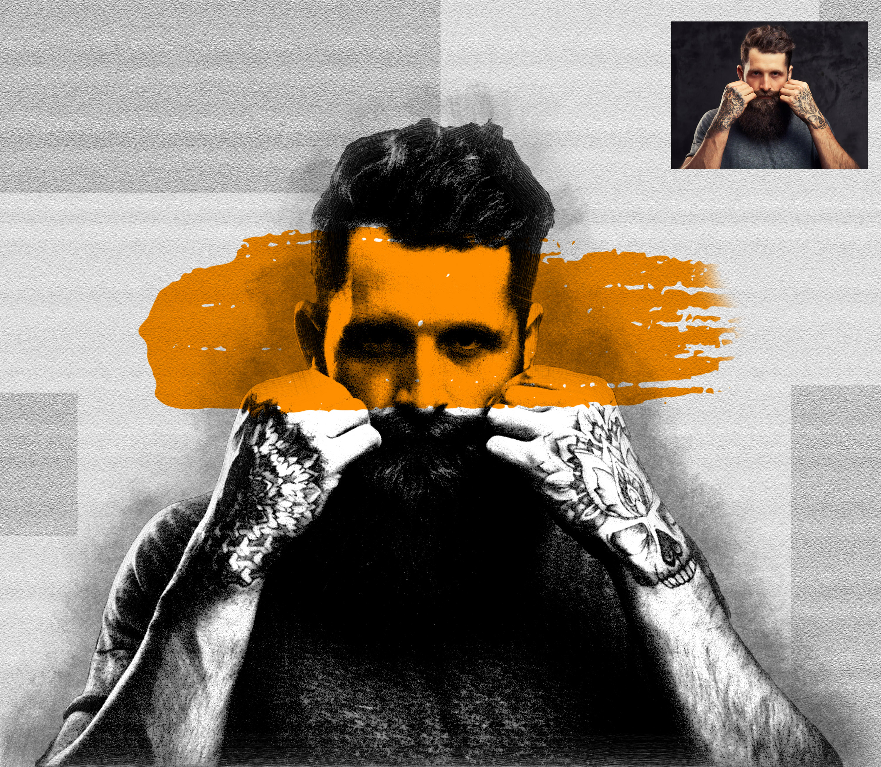 Posterize - Poster Photoshop Action, Add-ons | GraphicRiver