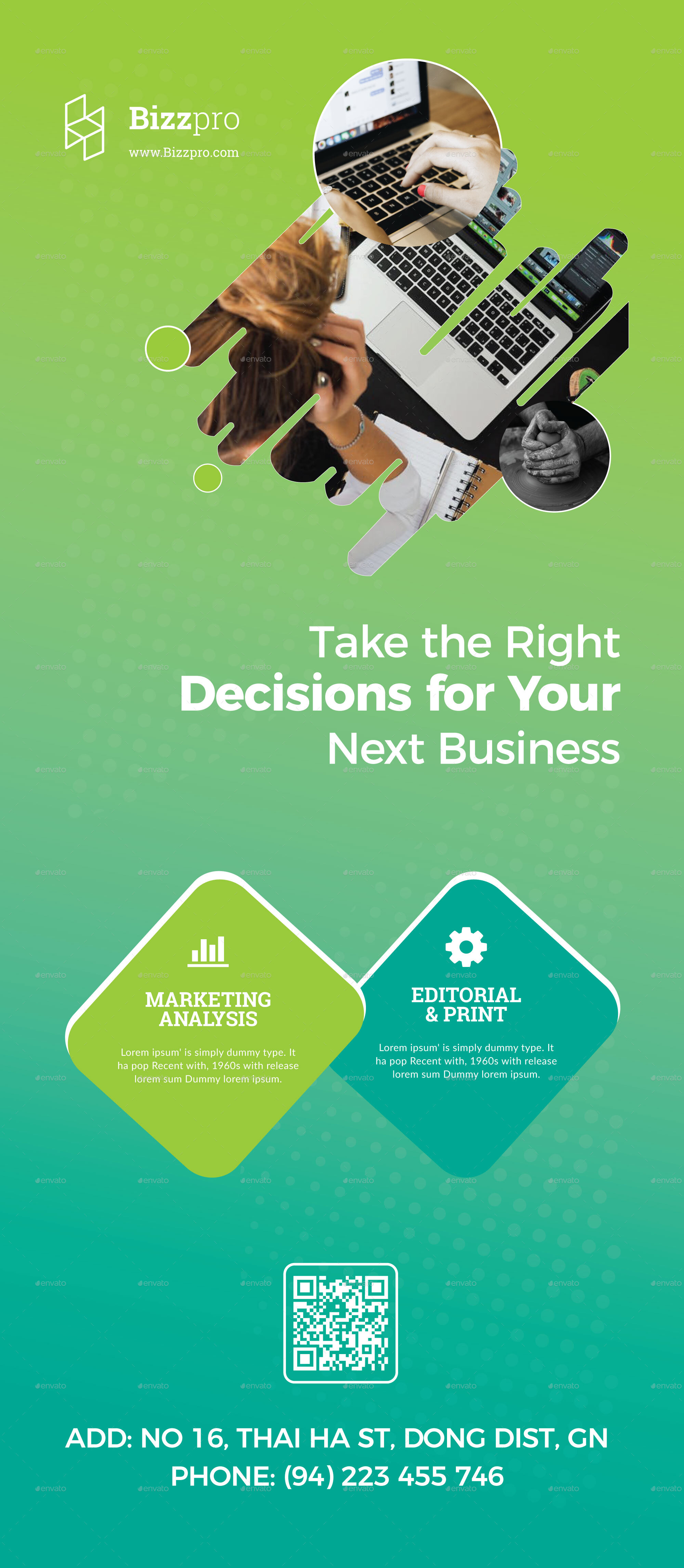 Corporate Roll up Bundle 2 in 1, Print Templates | GraphicRiver