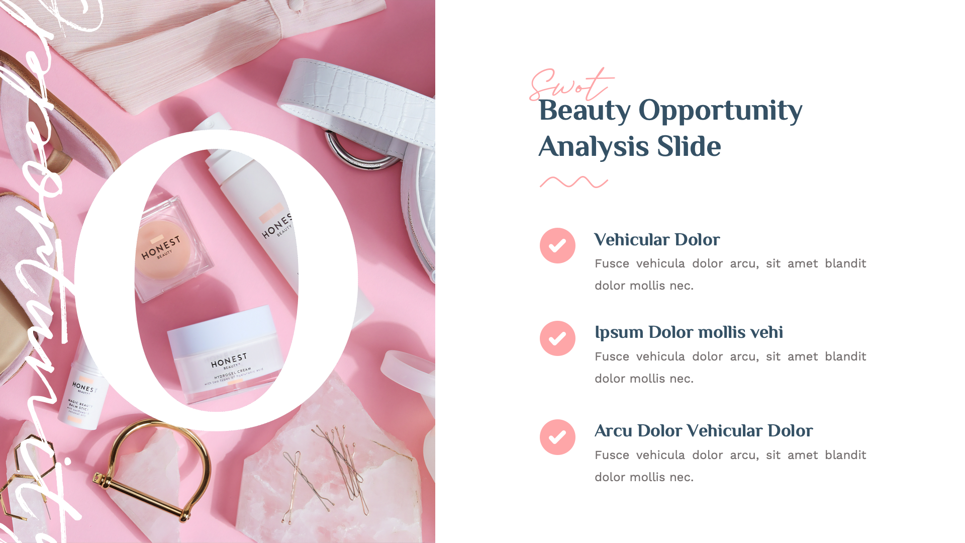 Eviana - Beauty & Cosmetic Powerpoint Template, Presentation Templates