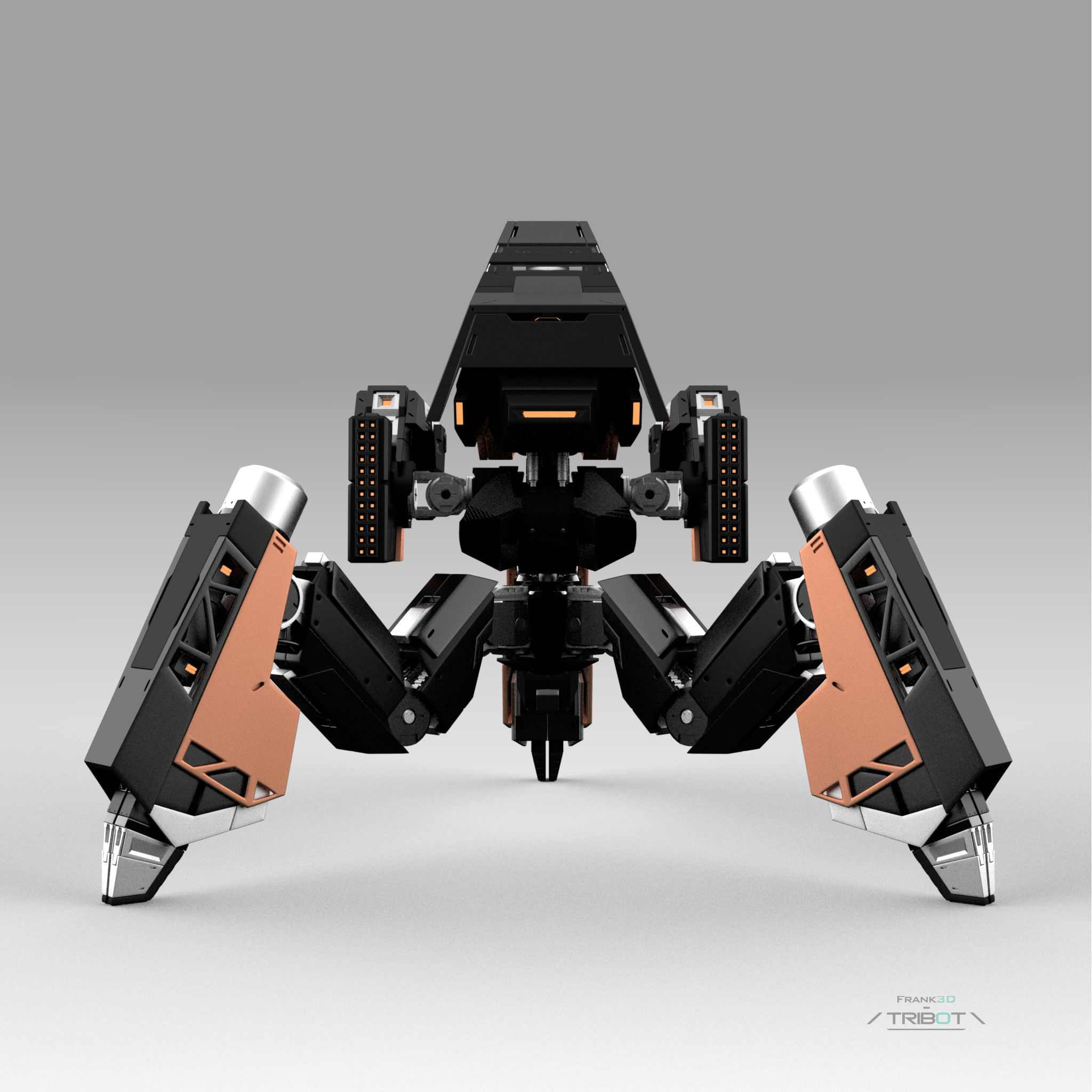Tribot 111F by Fwcolbert3D | 3DOcean