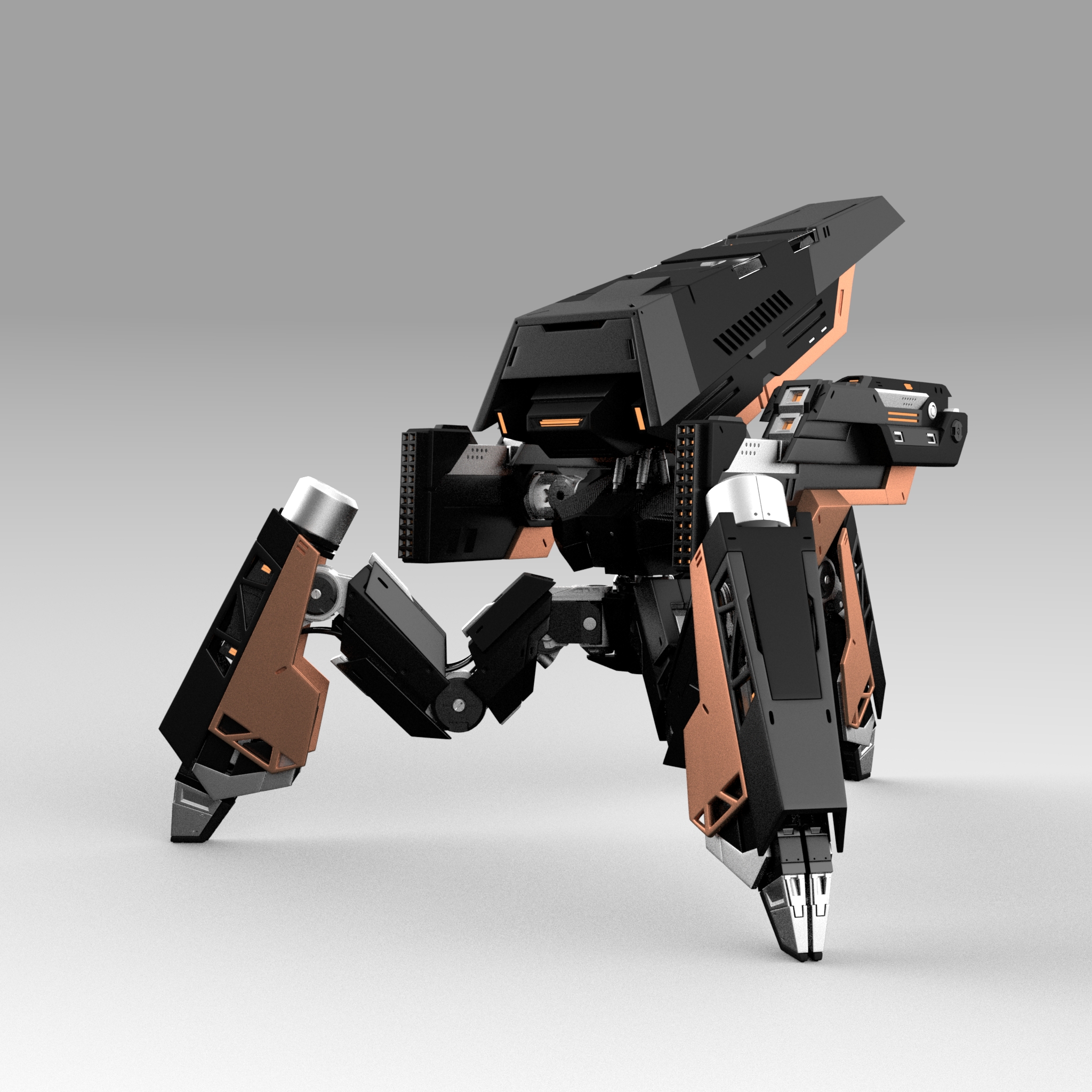 Tribot 111F by Fwcolbert3D | 3DOcean