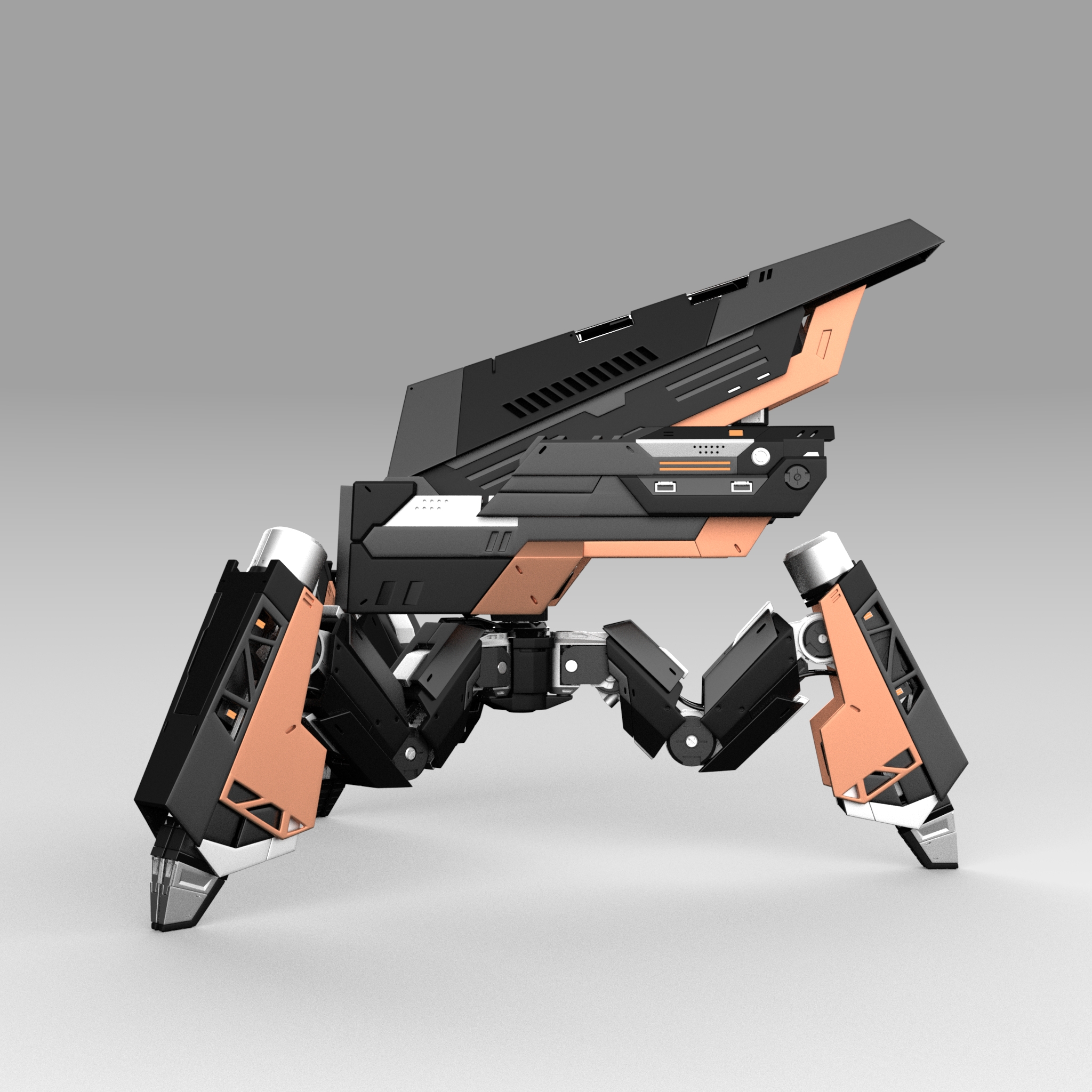 Tribot 111F by Fwcolbert3D | 3DOcean