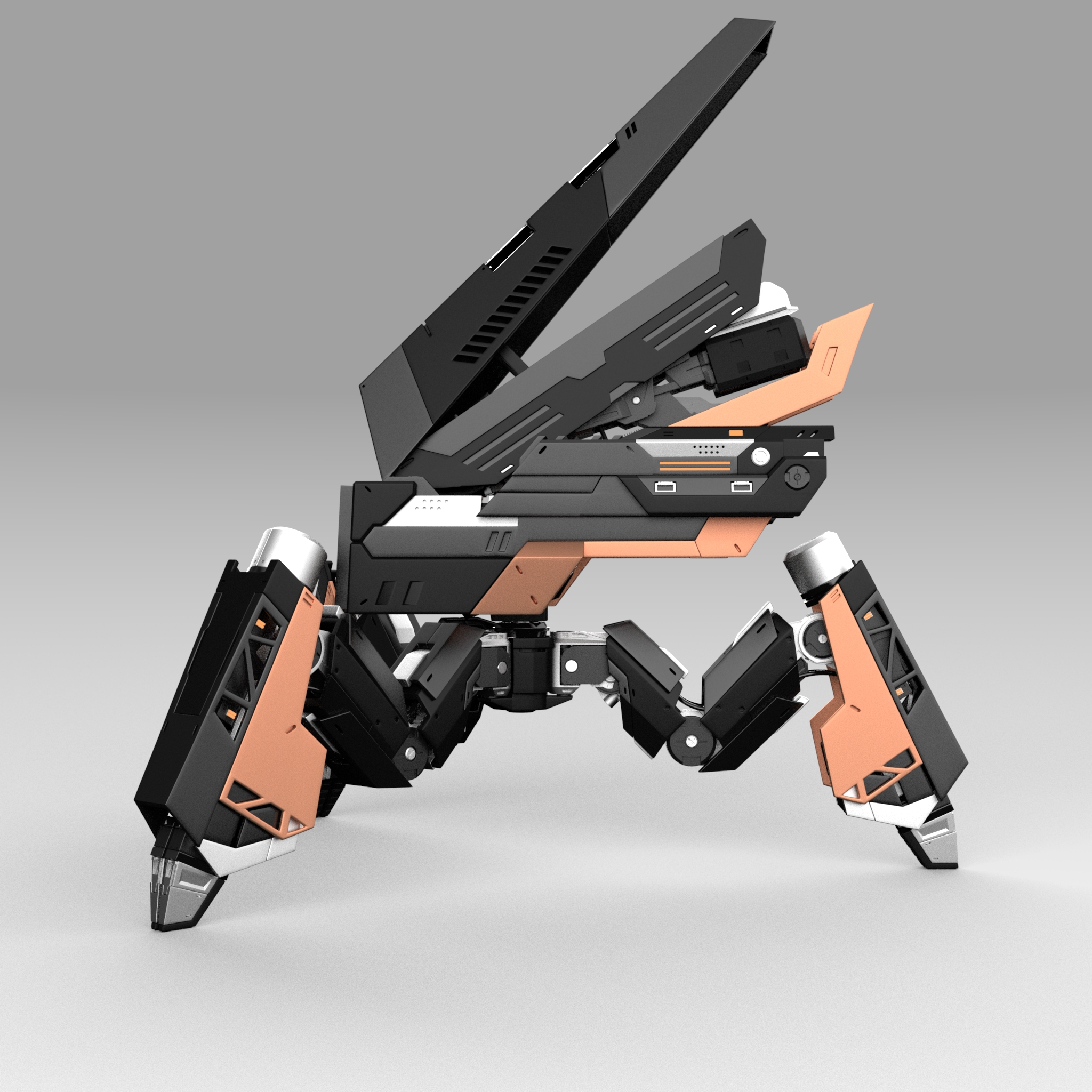 Tribot 111F by Fwcolbert3D | 3DOcean
