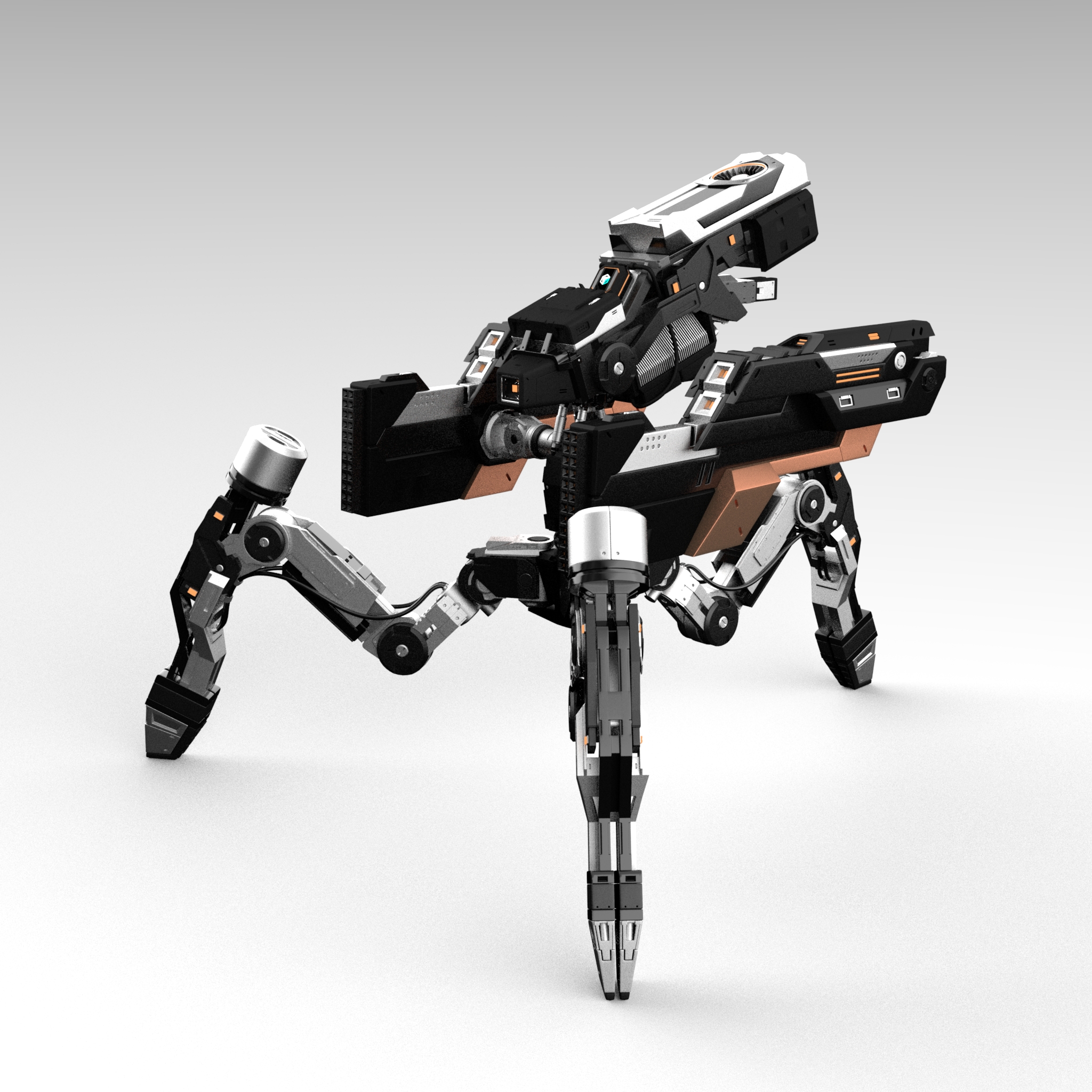 Tribot 111F by Fwcolbert3D | 3DOcean