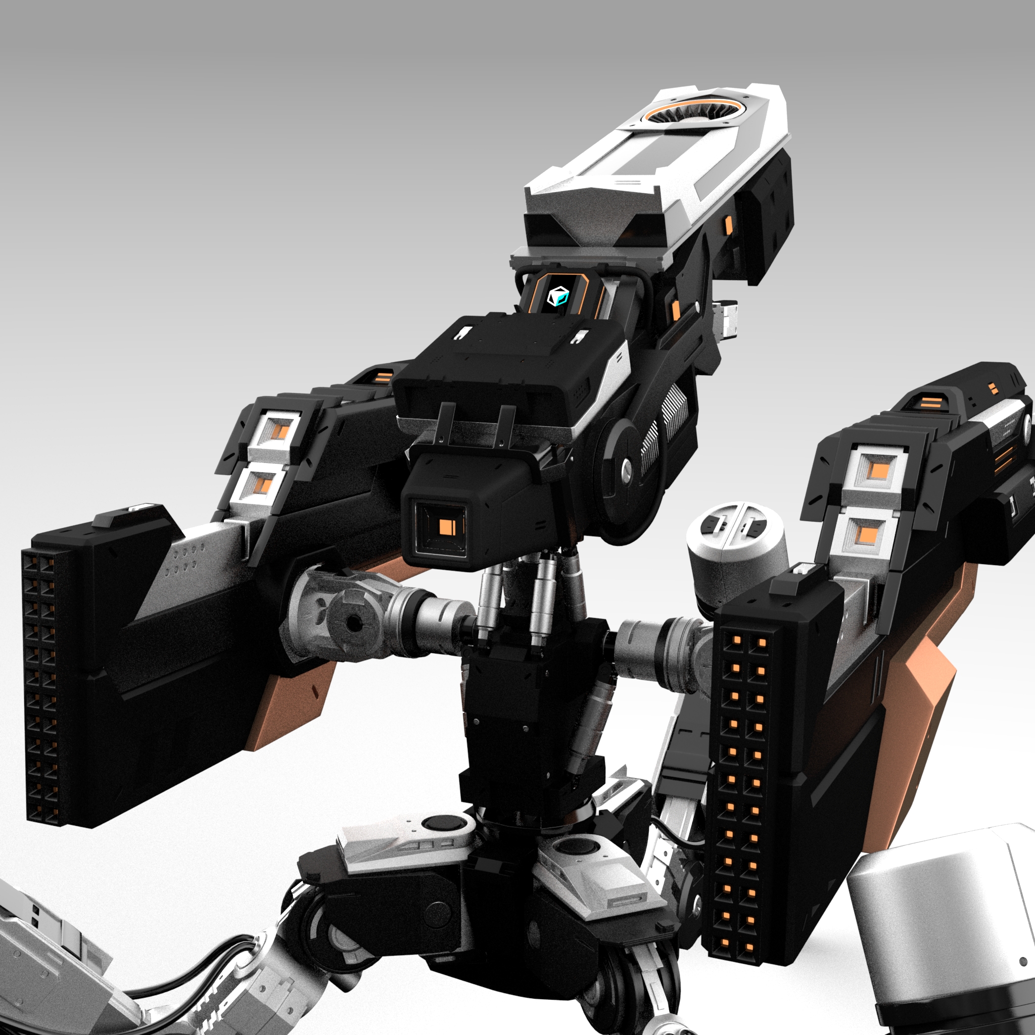 Tribot 111F by Fwcolbert3D | 3DOcean