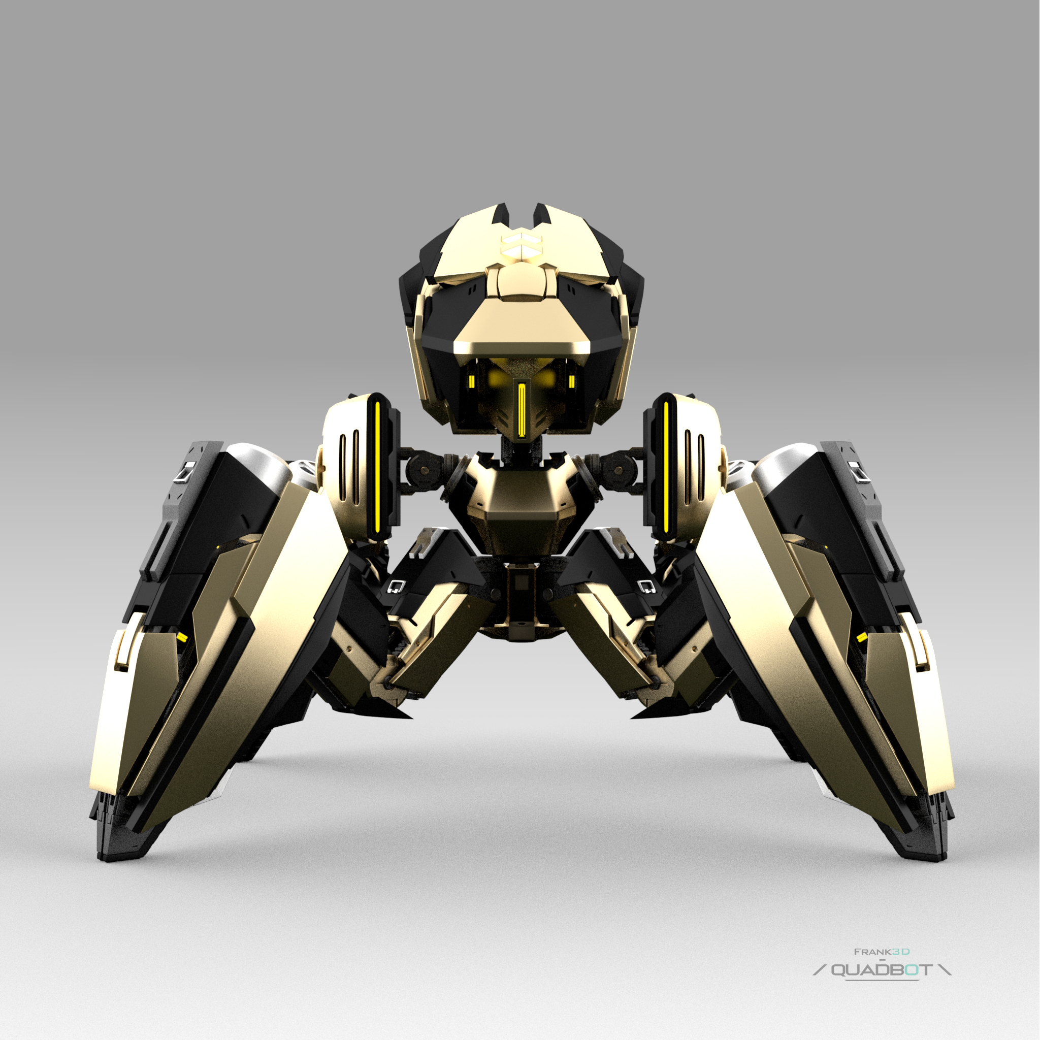 Quadbot 212F by Fwcolbert3D2 | 3DOcean