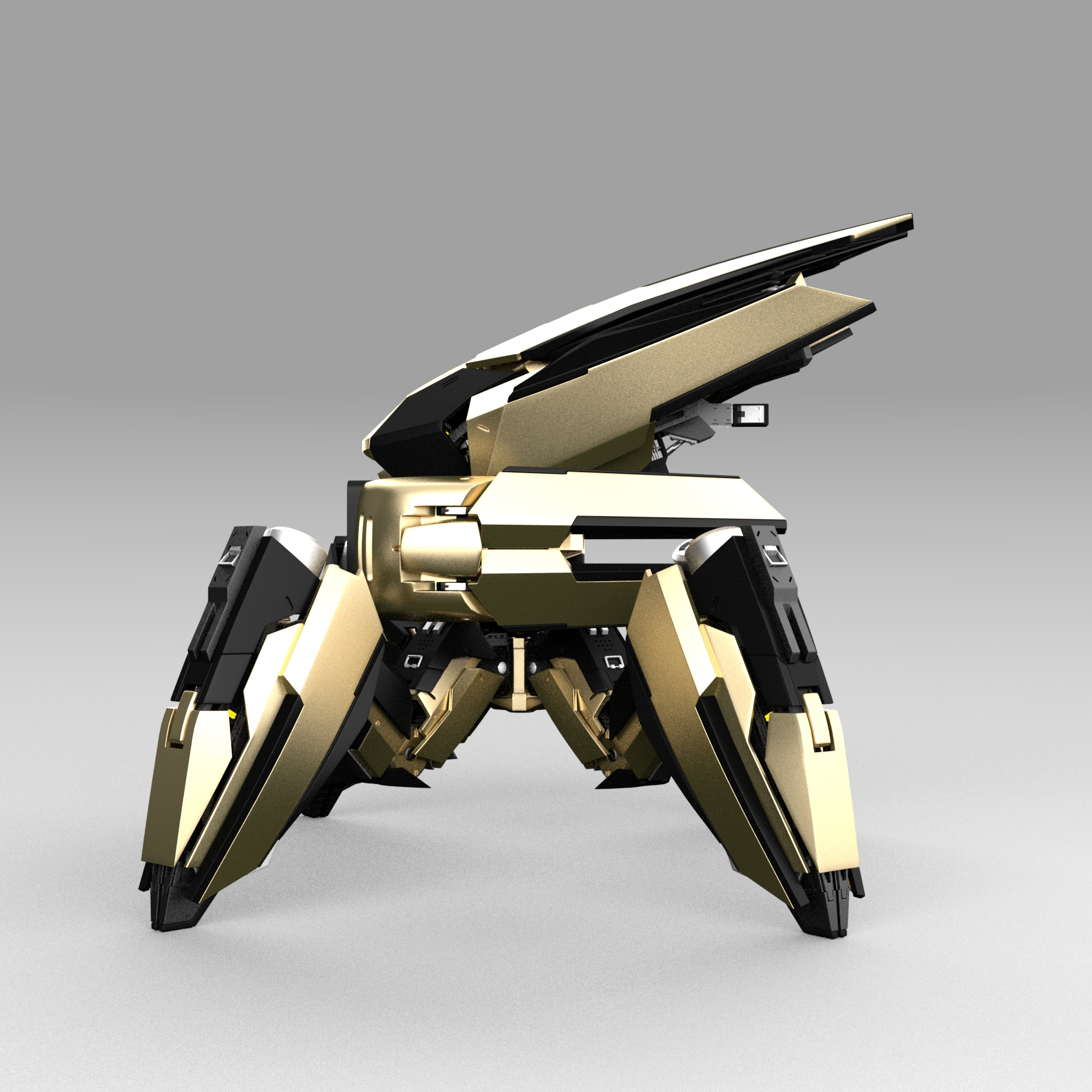 Quadbot 212F by Fwcolbert3D2 | 3DOcean