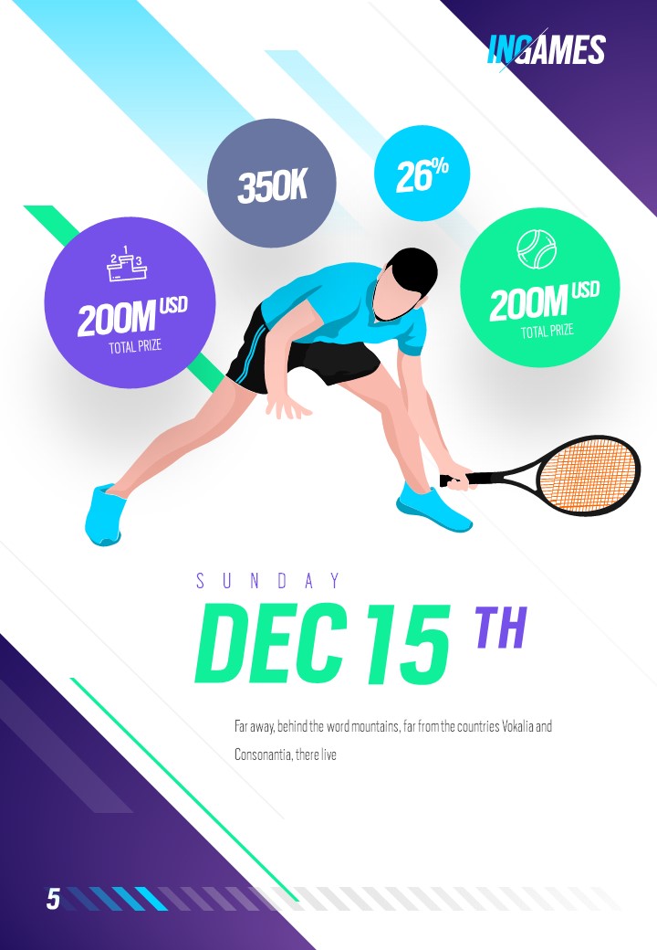 In Games Creative Animated Sport & Games Event Potrait PowerPoint ...