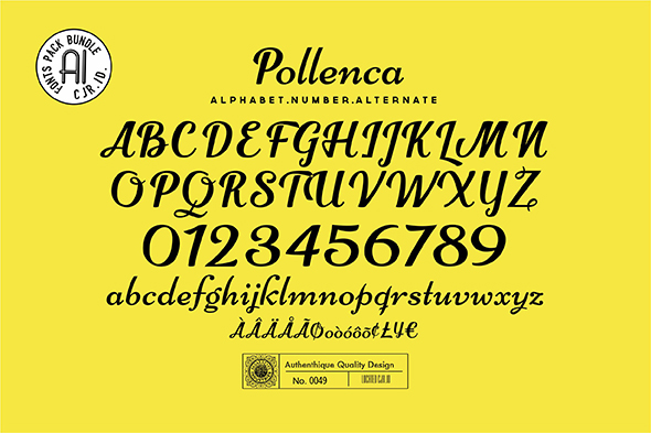 Pollenca Fonts, Fonts | GraphicRiver