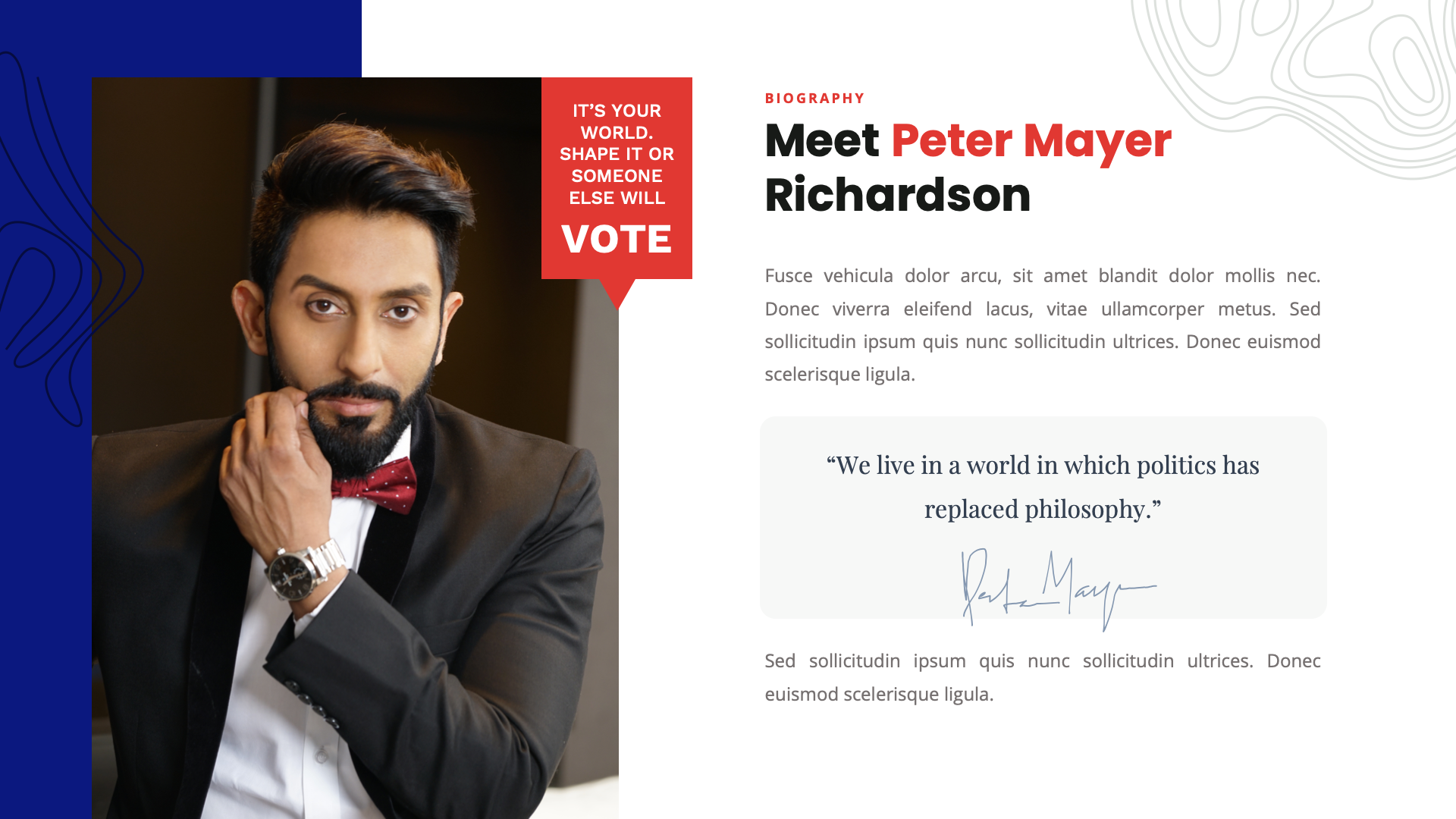 Politicy - Political Election Campaign Powerpoint Template ...