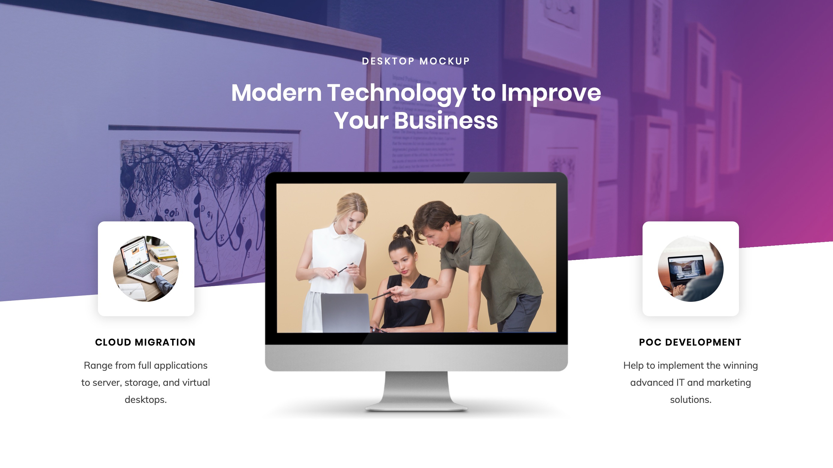 IT & Technology Company Powerpoint Presentation Template, Presentation ...