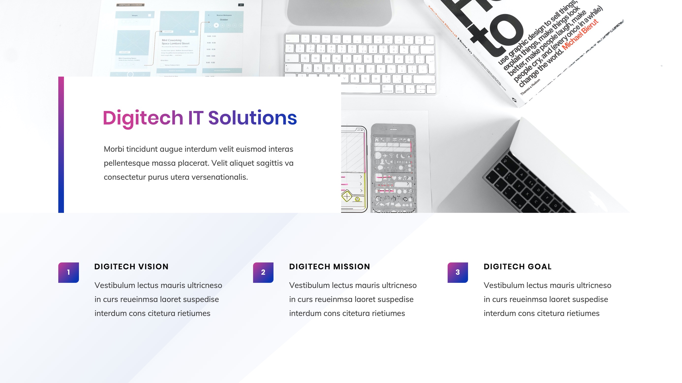 IT & Technology Company Powerpoint Presentation Template, Presentation ...