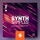 Synth Samples vol.2 - Music Album Cover Artwork Template, Web Elements
