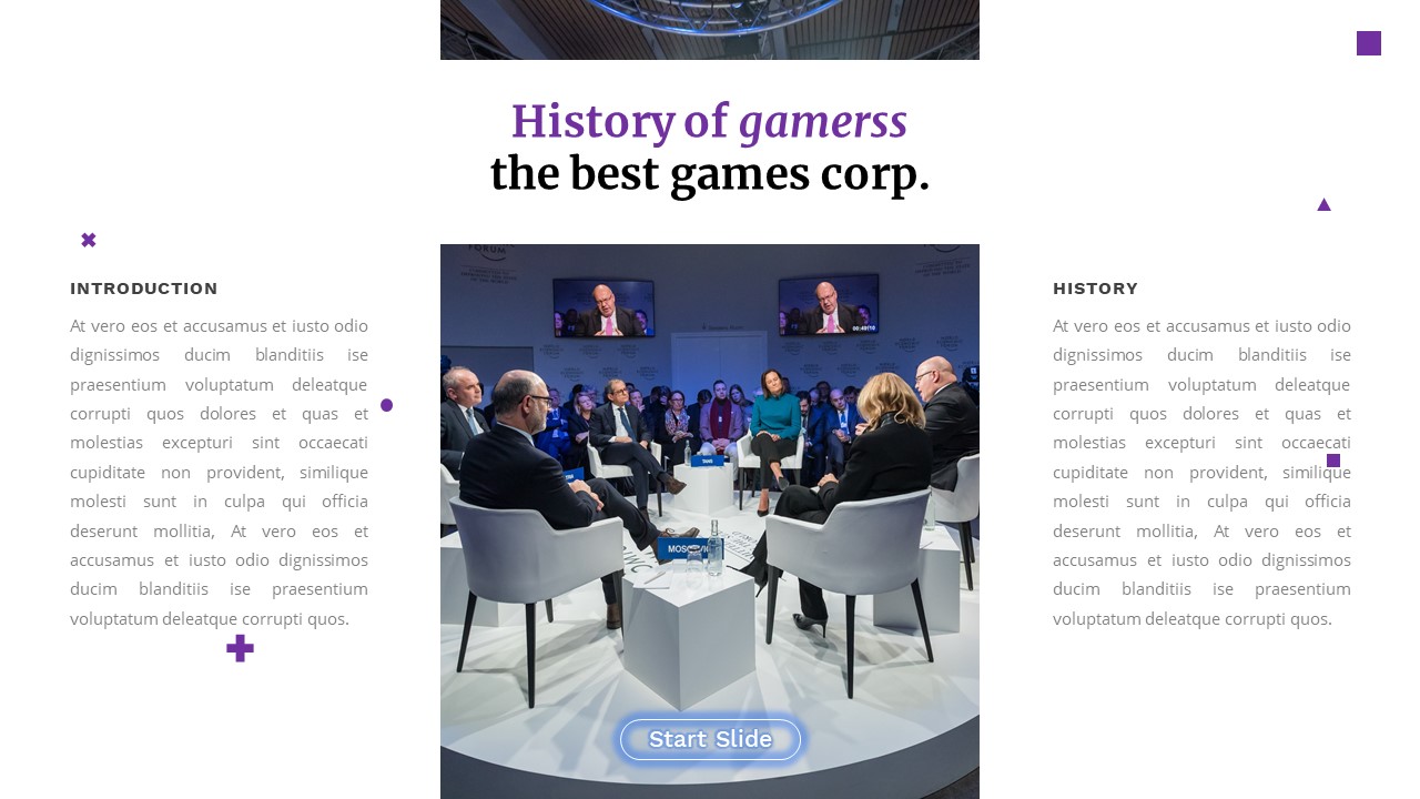 Gamerss - Games Business Keynote Template, Presentation Templates ...