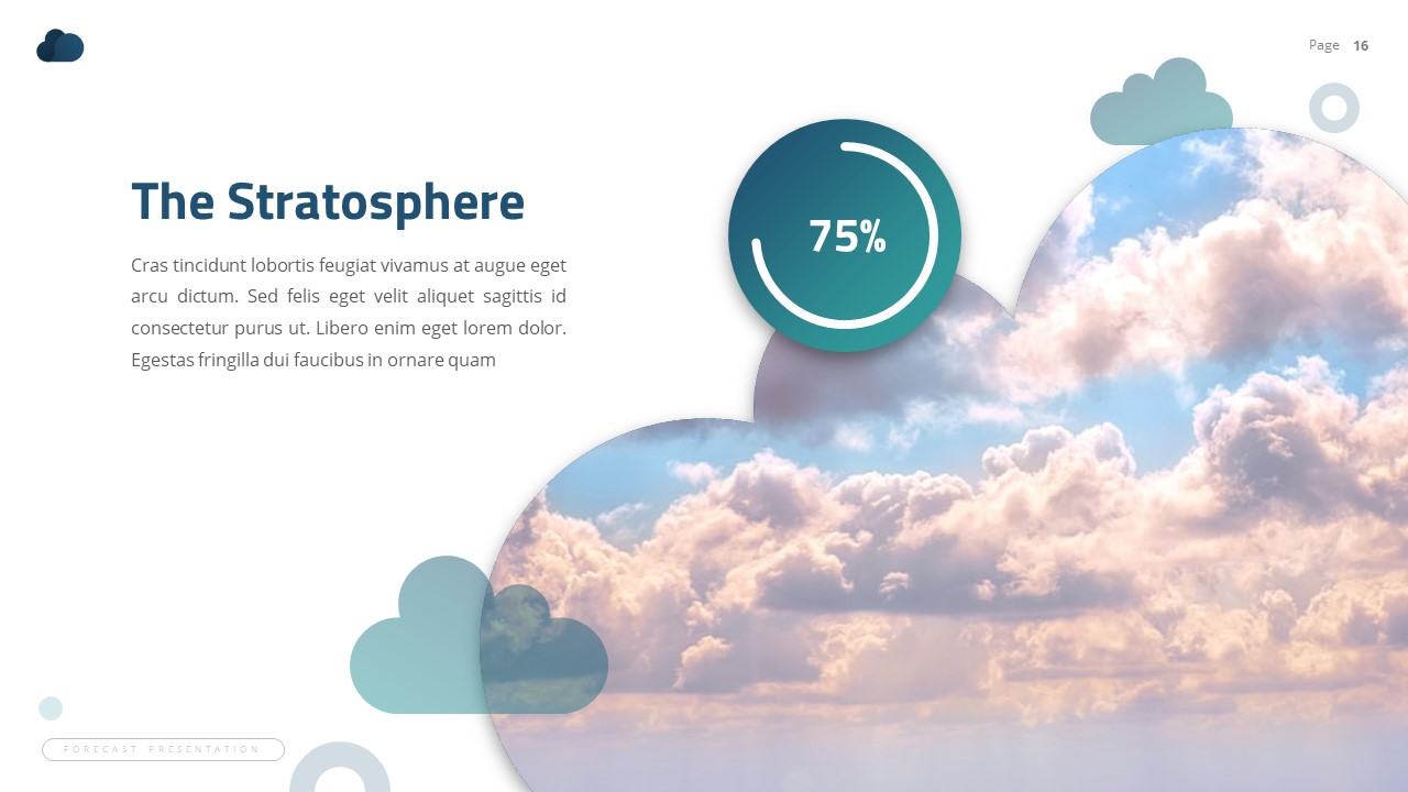 Local Weather Forecast Presentation Template, Presentation Templates