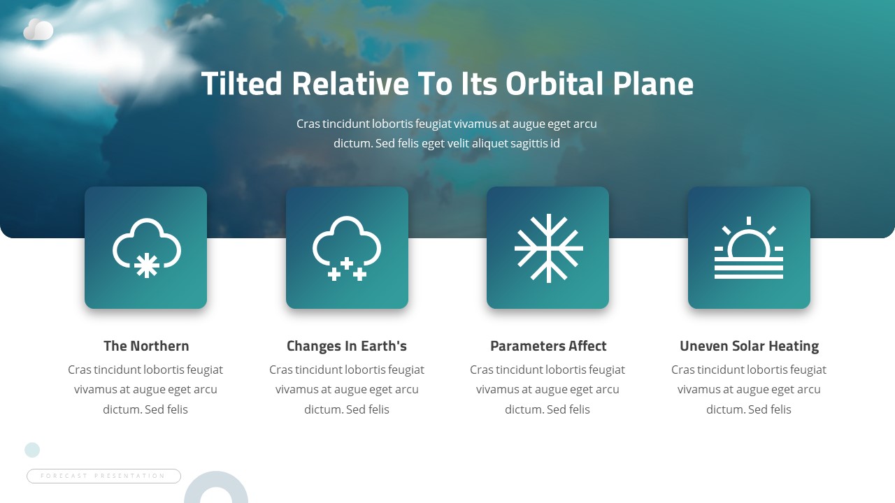 Local Weather Forecast Presentation Template, Presentation Templates