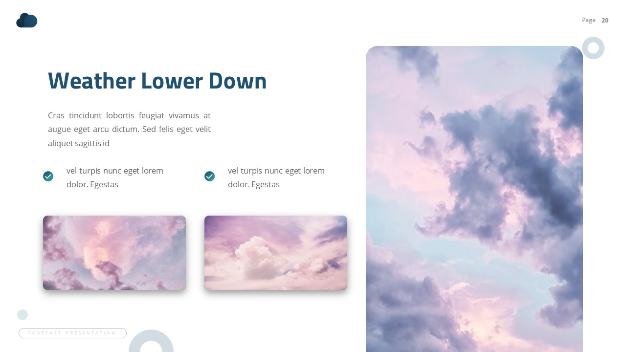 Local Weather Forecast Presentation Template, Presentation Templates