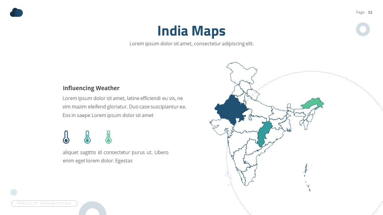 Local Weather Forecast Presentation Template, Presentation Templates