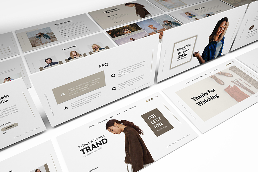 T-Shirt Store Powerpoint Template, Presentation Templates | GraphicRiver