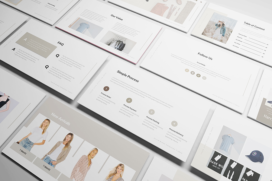 T-Shirt Store Powerpoint Template, Presentation Templates | GraphicRiver