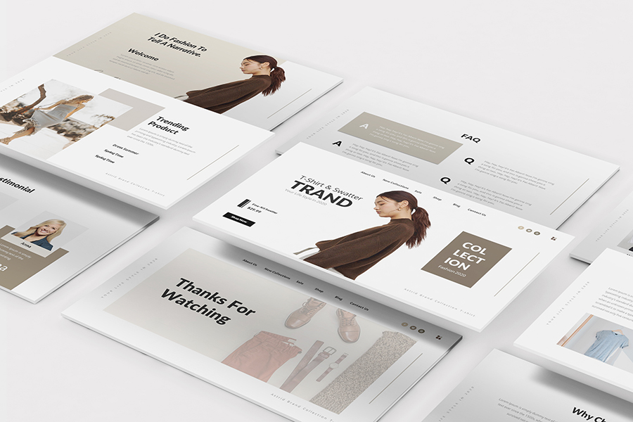 T-Shirt Store Powerpoint Template, Presentation Templates | GraphicRiver