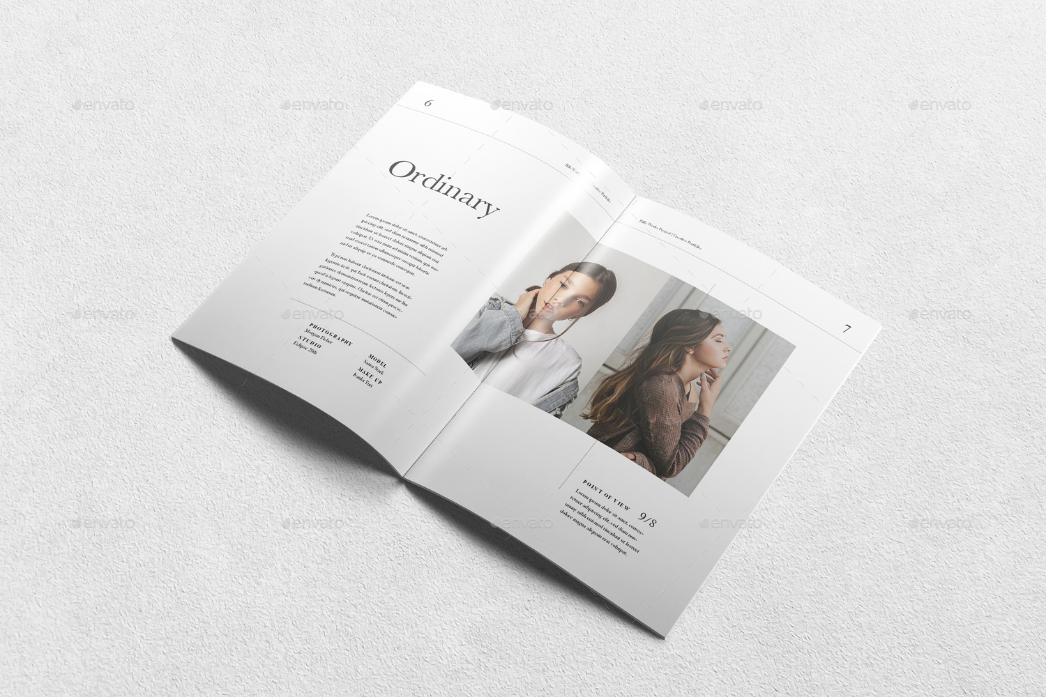 Clean Potrait Multipurpose Brochure Vol.4, Print Templates | GraphicRiver