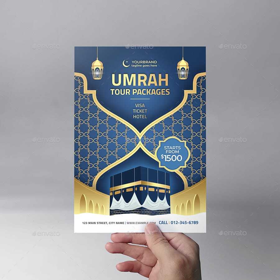 Umrah Islamic Flyer, Print Templates | GraphicRiver